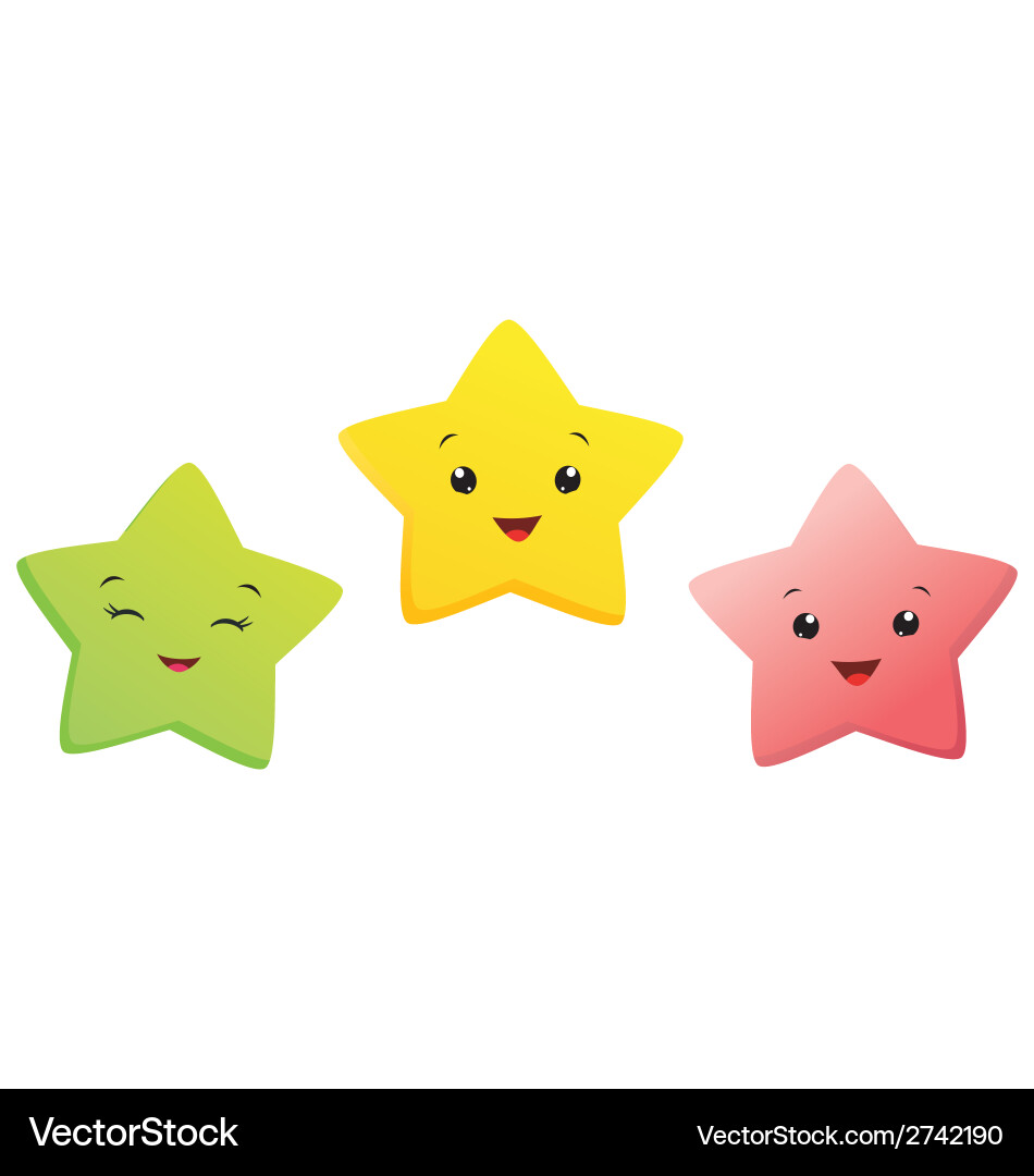Little stars Royalty Free Vector Image - VectorStock