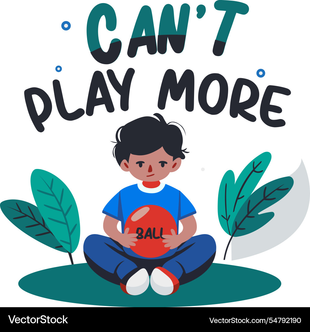 Sad boy Royalty Free Vector Image - VectorStock