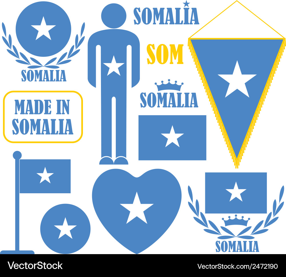 Somalia Royalty Free Vector Image - VectorStock