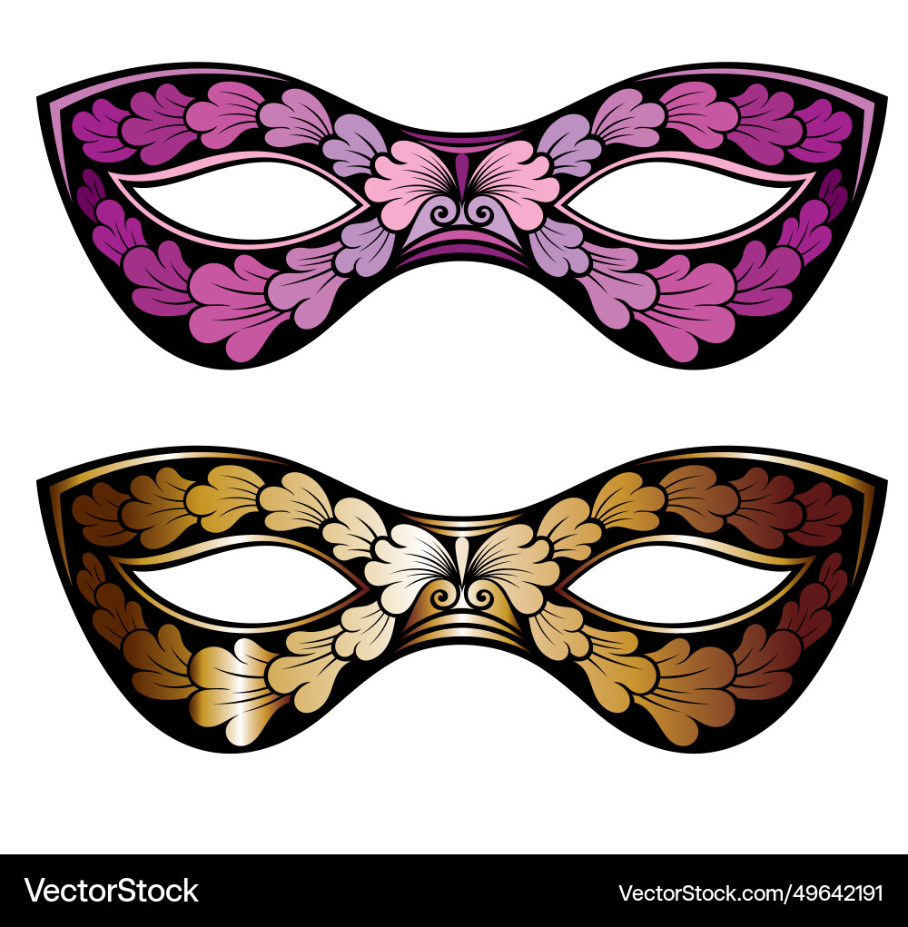 Carnival Mask Template