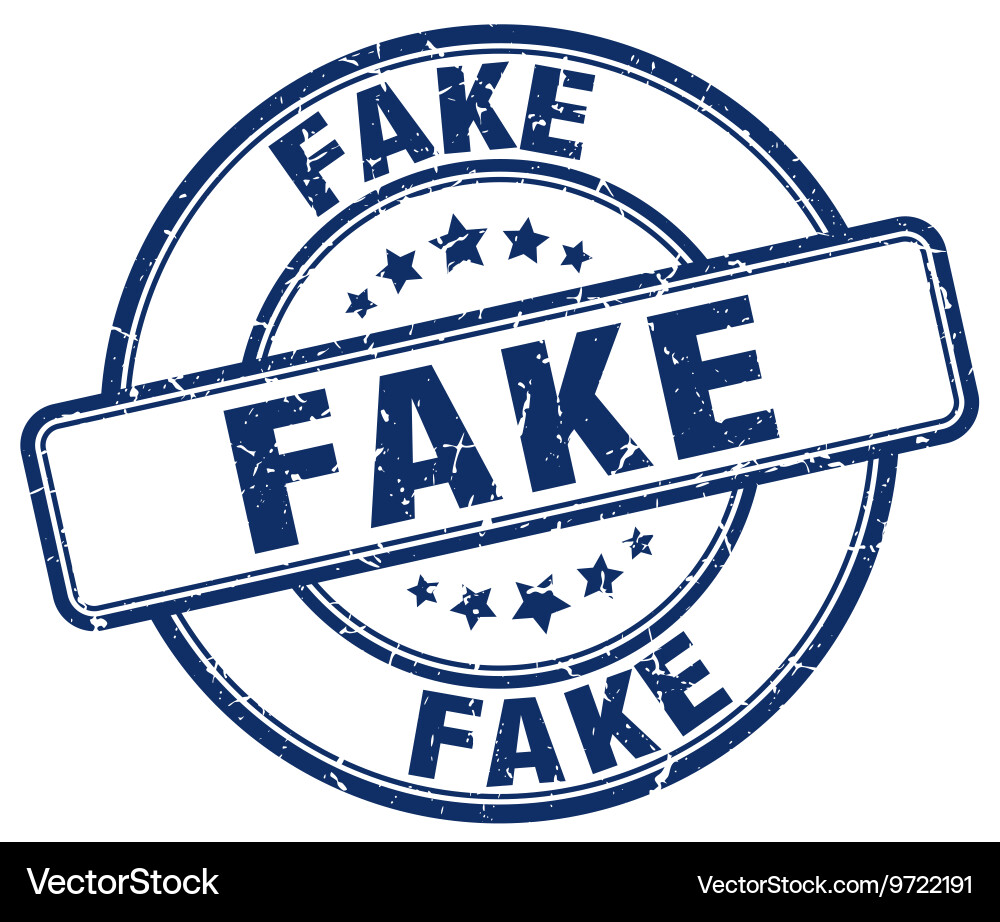 Fake stamp Royalty Free Vector Image - VectorStock