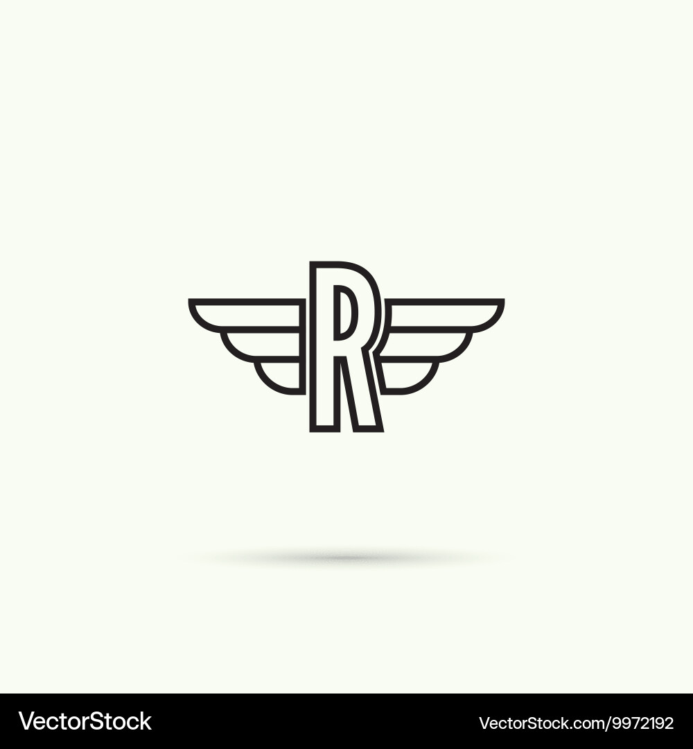 Elegant dynamic alphabet Royalty Free Vector Image