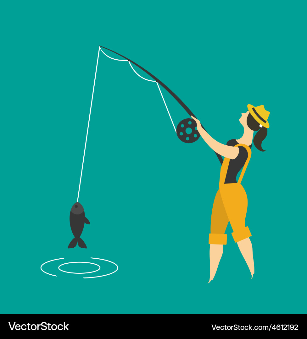 Fishing Royalty Free Vector Image - VectorStock