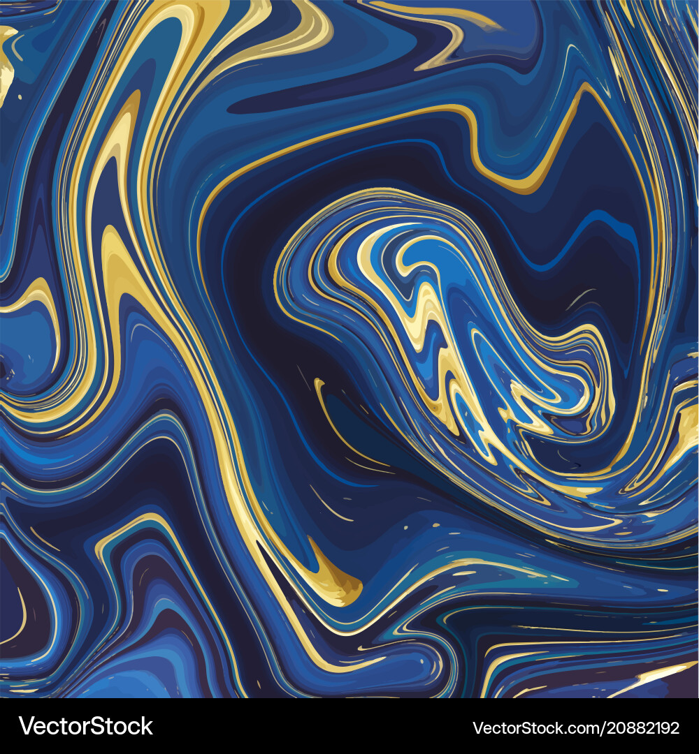 Marbled Fluid Texture Royalty Free Vector Image