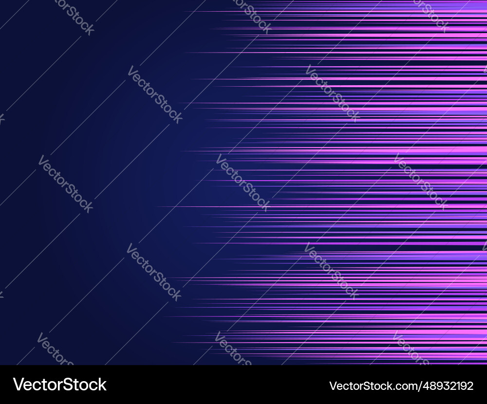 Neon Speed & Energy Rays Royalty Free Vector Image