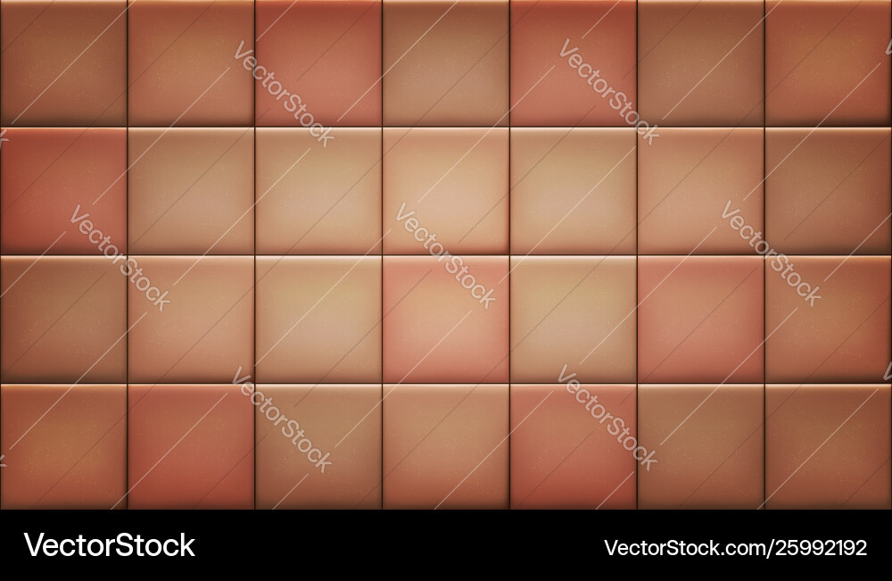 Red sand ceramic tiles Royalty Free Vector Image