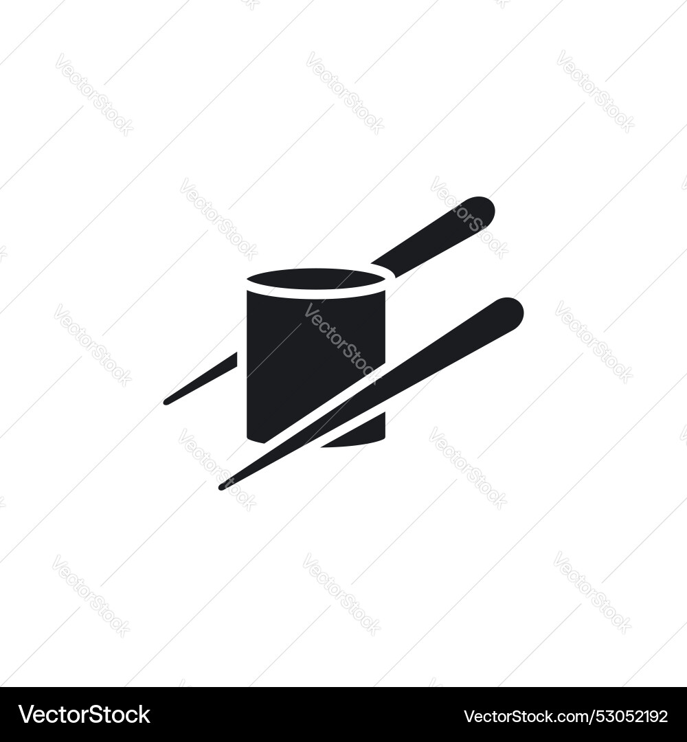 Sushi-Symbol Set asiatische japanische Roll-Symbol