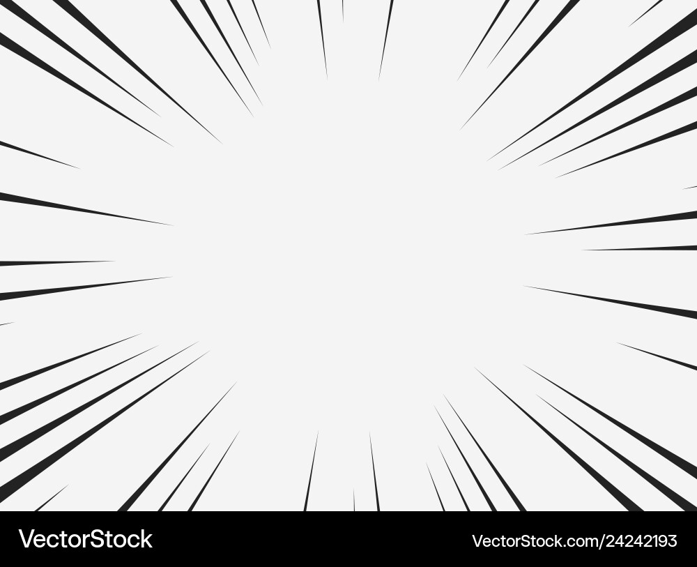 Abstract comic line of copy space with white Vector Image