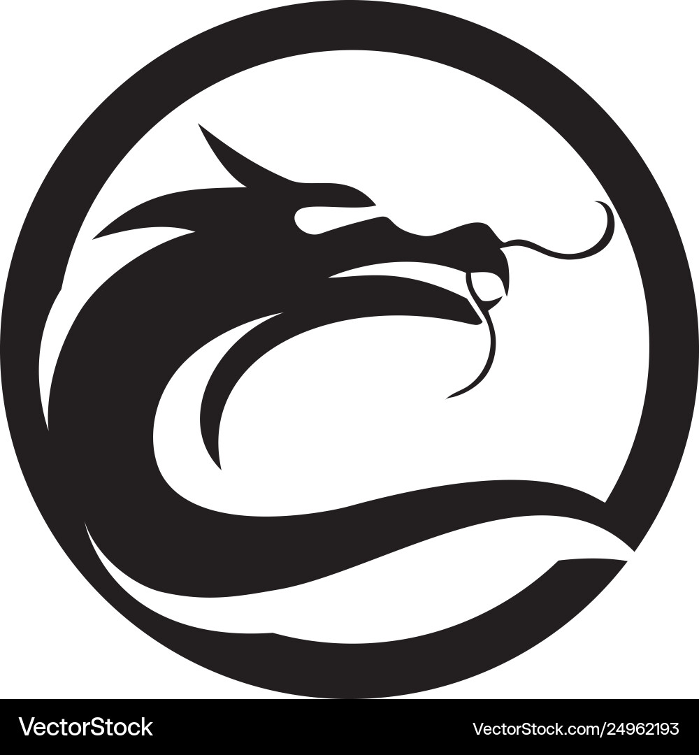 Dragon icon Royalty Free Vector Image - VectorStock