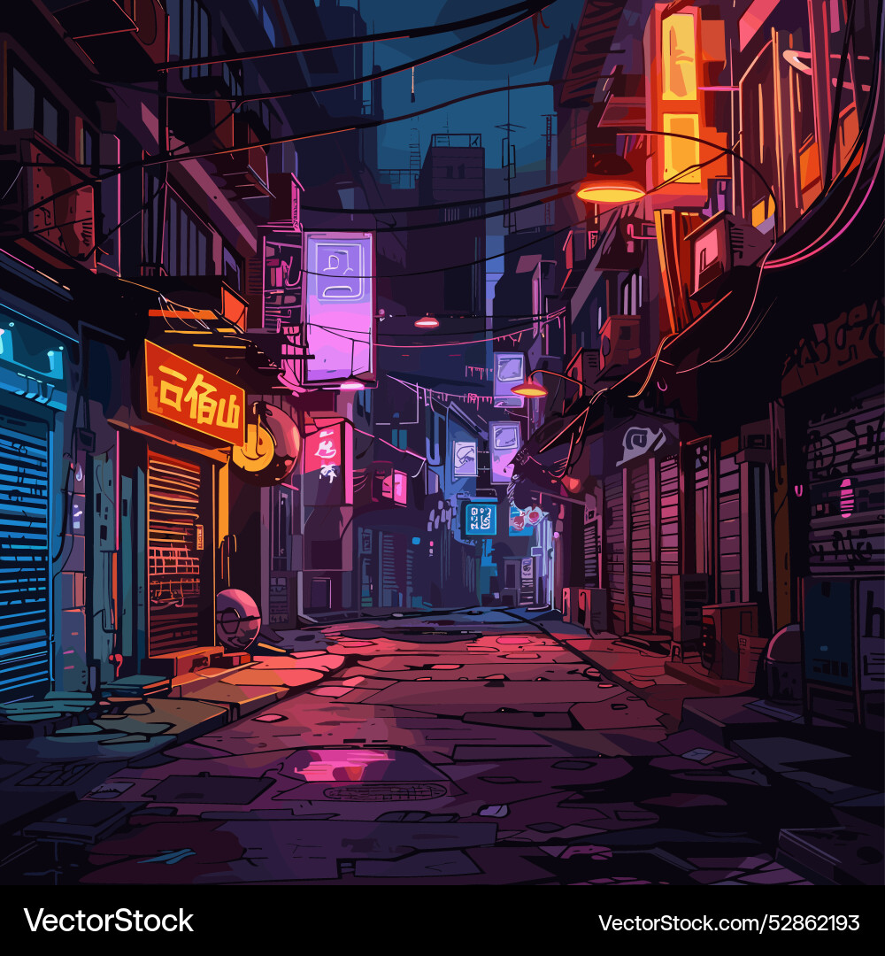 Neon Alley Vector Images (over 210)