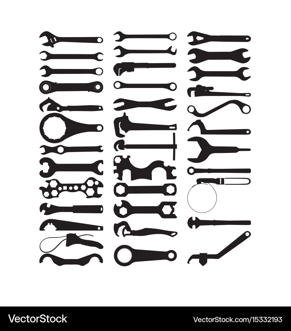 Ratchet Wrench Vector Images (over 180)