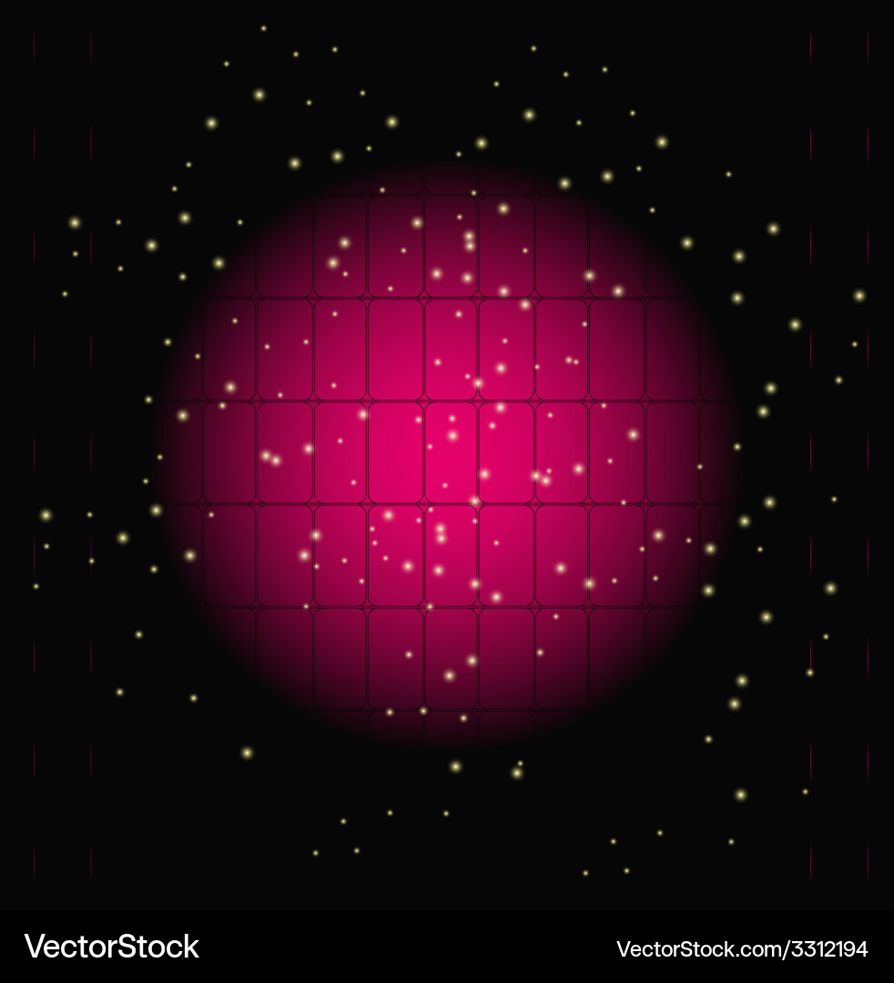Black pink dots grid background Royalty Free Vector Image