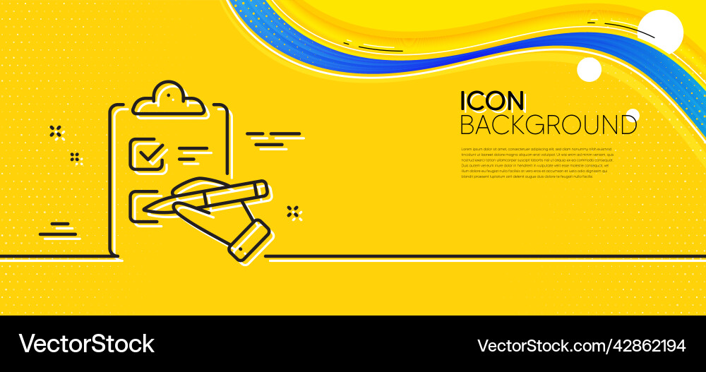 Checklist-Zeilen-Symbol-Clipboard-Dokumentschild Vektorbild