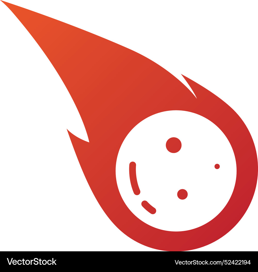 Meteor logo Royalty Free Vector Image - VectorStock