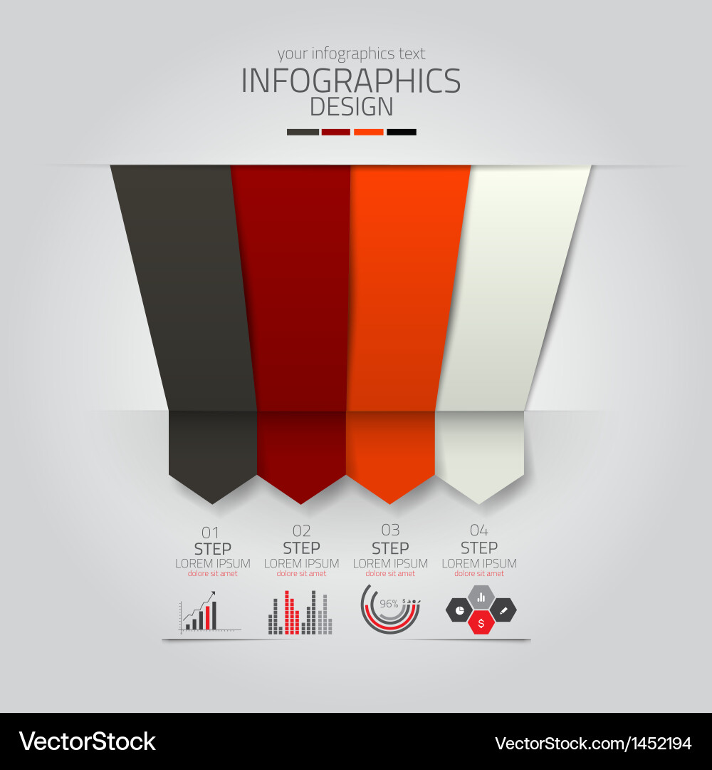 Modern Infographics Layout Royalty Free Vector Image