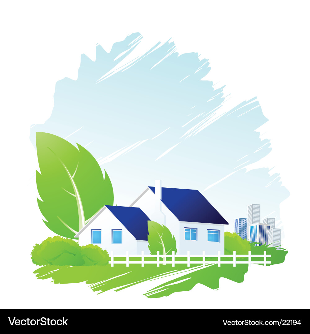 Urban Landscape Icon Royalty Free Vector Image