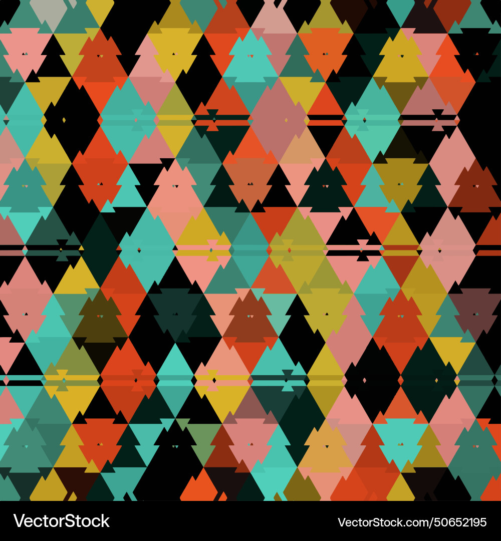 Abstract colorful triangle background Royalty Free Vector