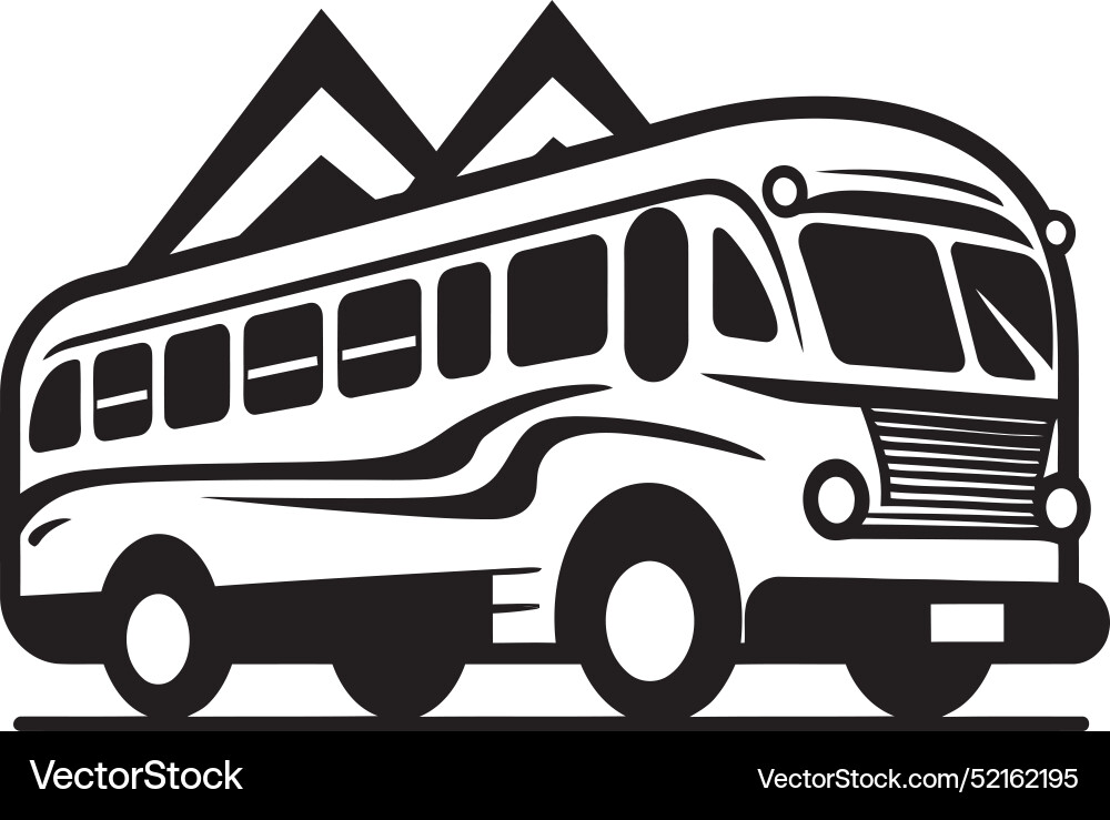 Retro bus ticket design commuter route for tra Vector Image
