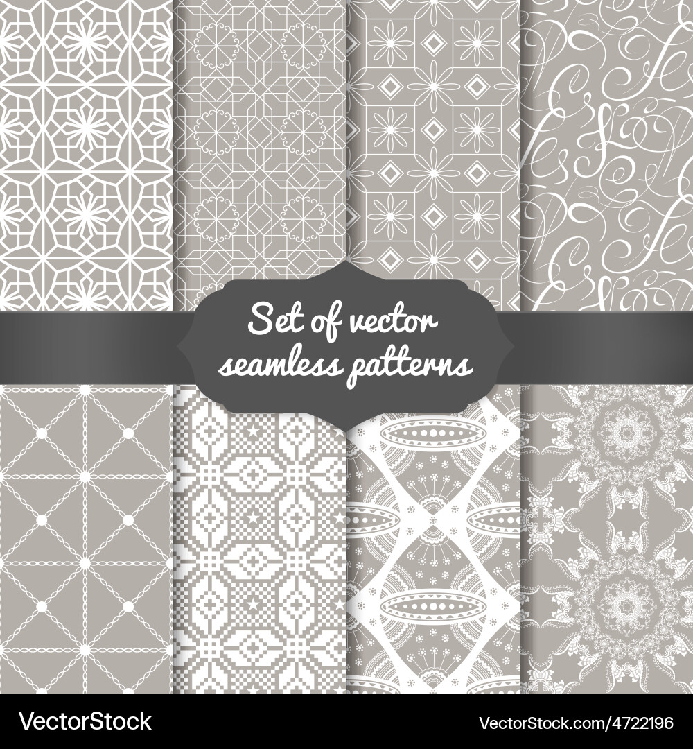 Geometric Pattern Backgrounds Royalty Free Vector Image