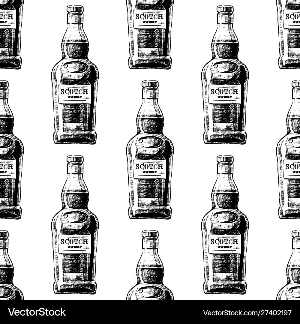 Pattern with scotch Royalty Free Vector Image - VectorStock