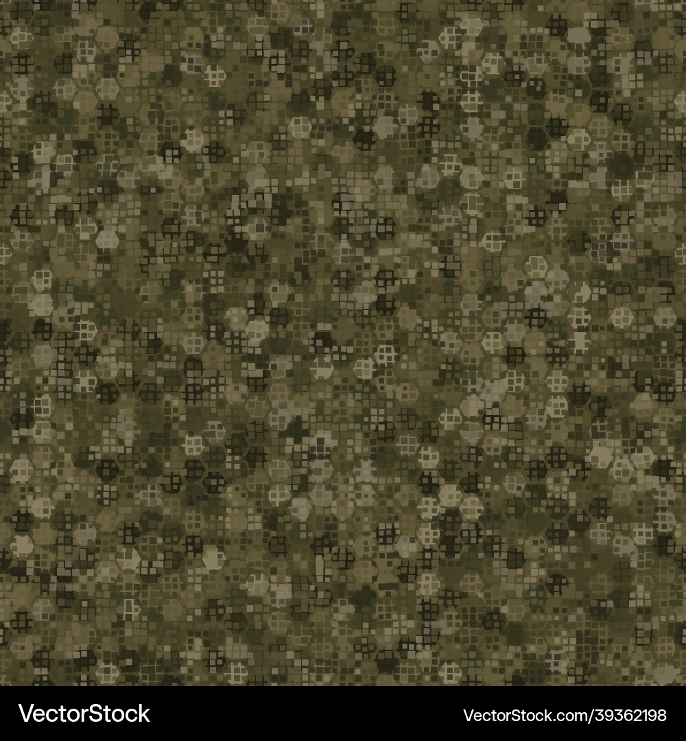 Texture military camouflage seamless pattern Vector Image