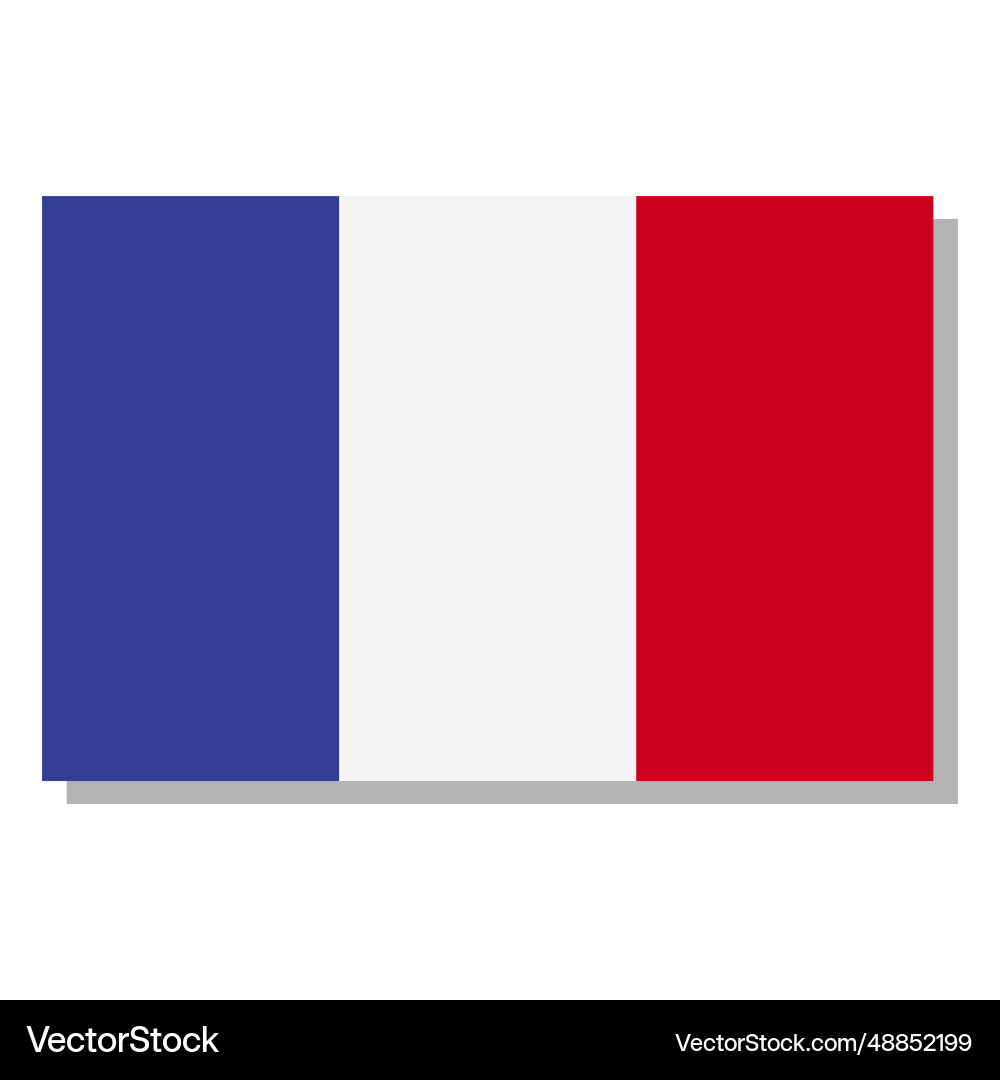 French Language Flag