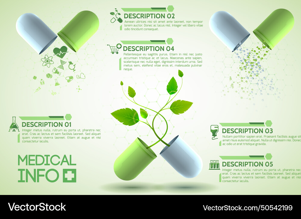 Medical design poster Royalty Free Vector Image