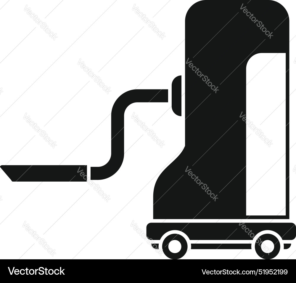 Professional cleaning equipment vacuum cleaner Vector Image