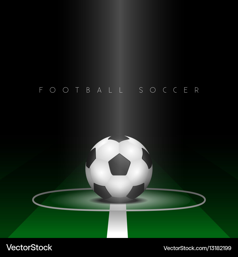 Soccer Royalty Free Vector Image - VectorStock