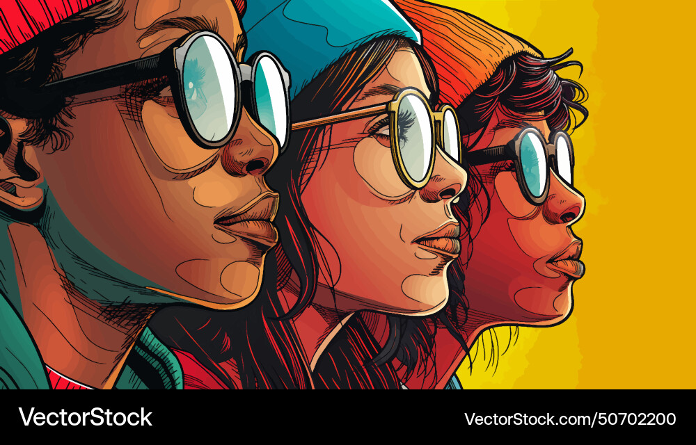 Diversity of women Royalty Free Vector Image - VectorStock