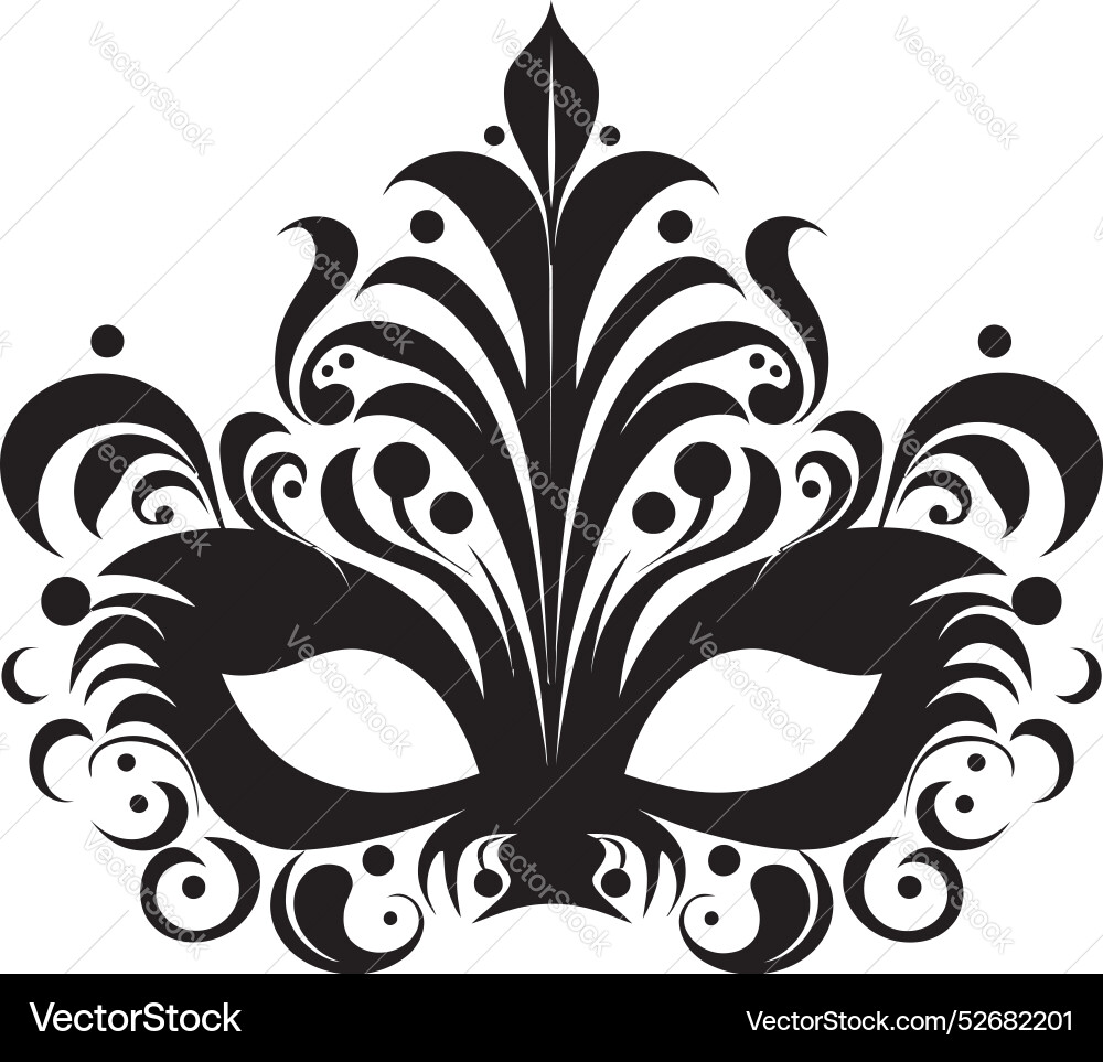Aztec allure emblem featuring traditional Vector Image