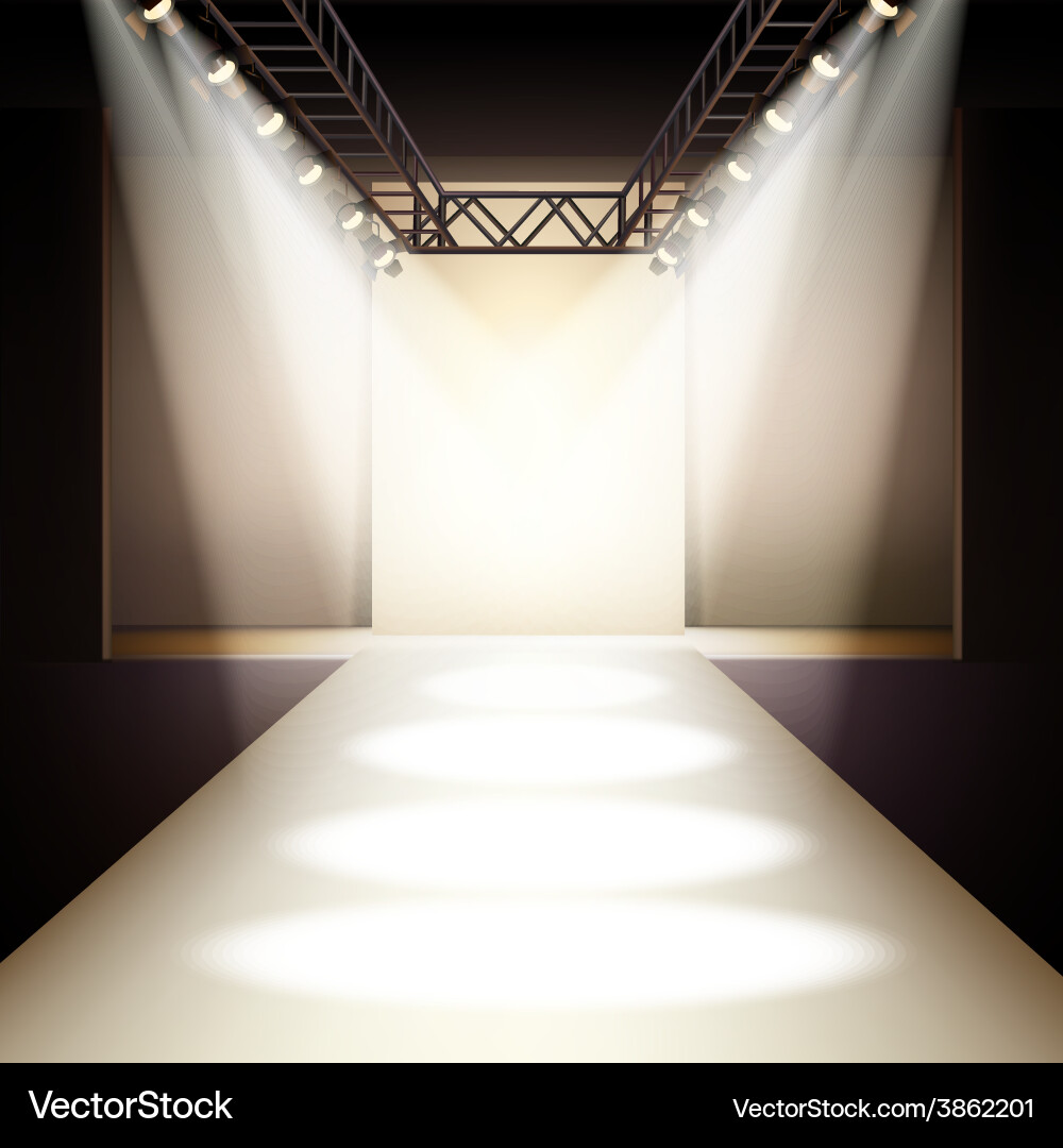 Spotlight Runway Vector Images (over 130)