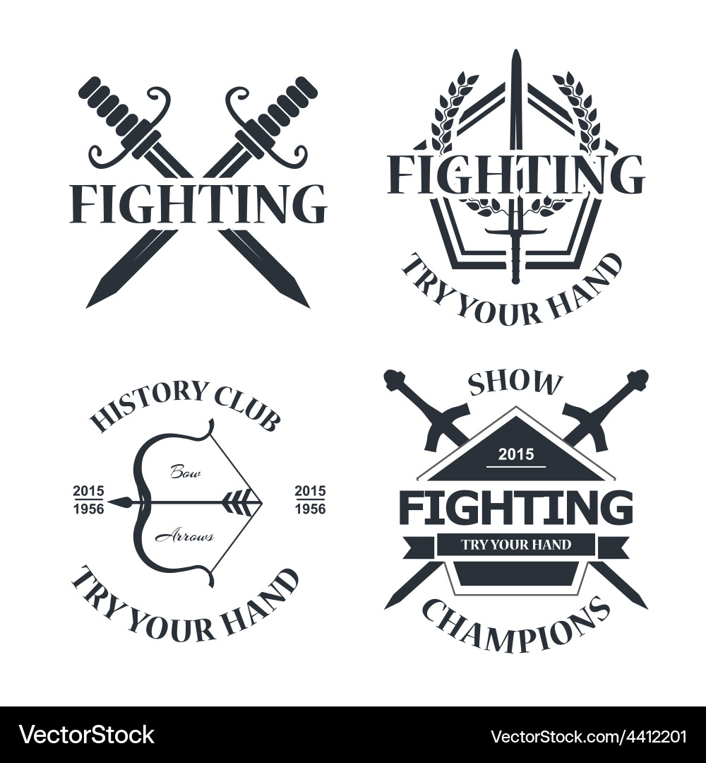 Fighting Royalty Free Vector Image - VectorStock