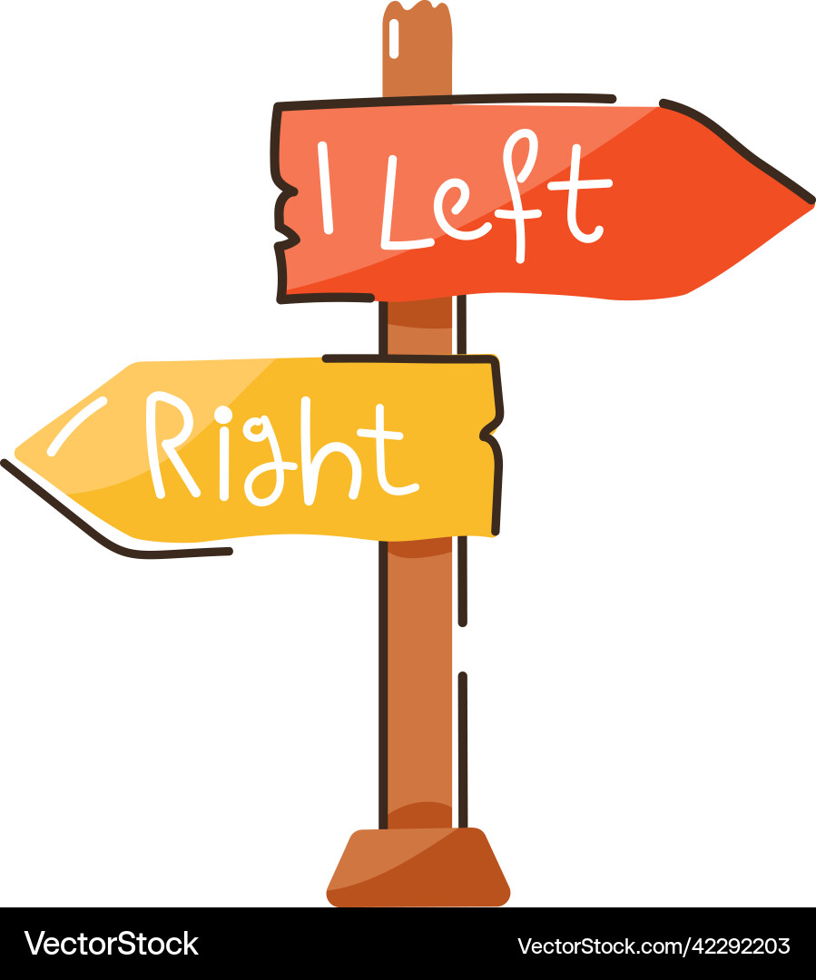 Directions Royalty Free Vector Image - VectorStock