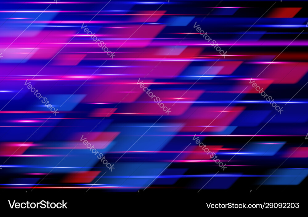 High Speed Tech Background Royalty Free Vector Image