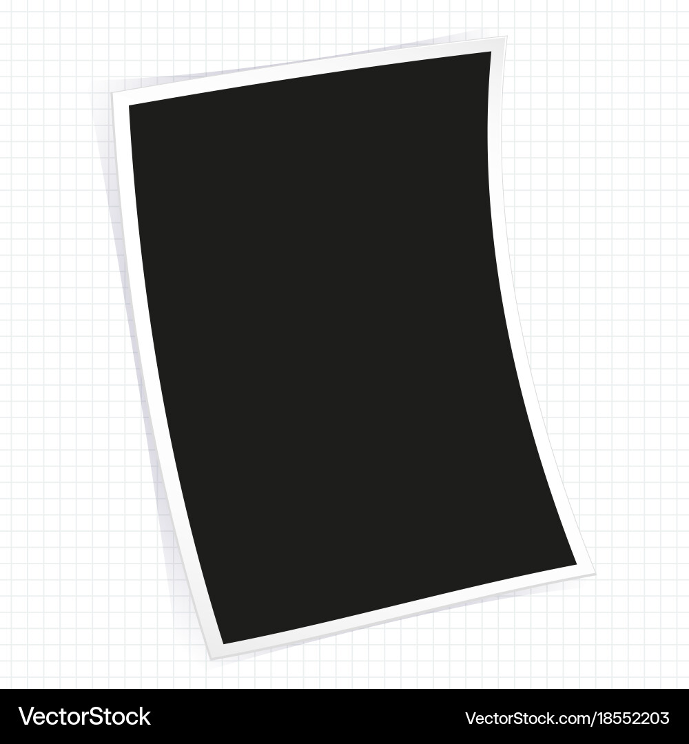 Instant photo frame Royalty Free Vector Image - VectorStock