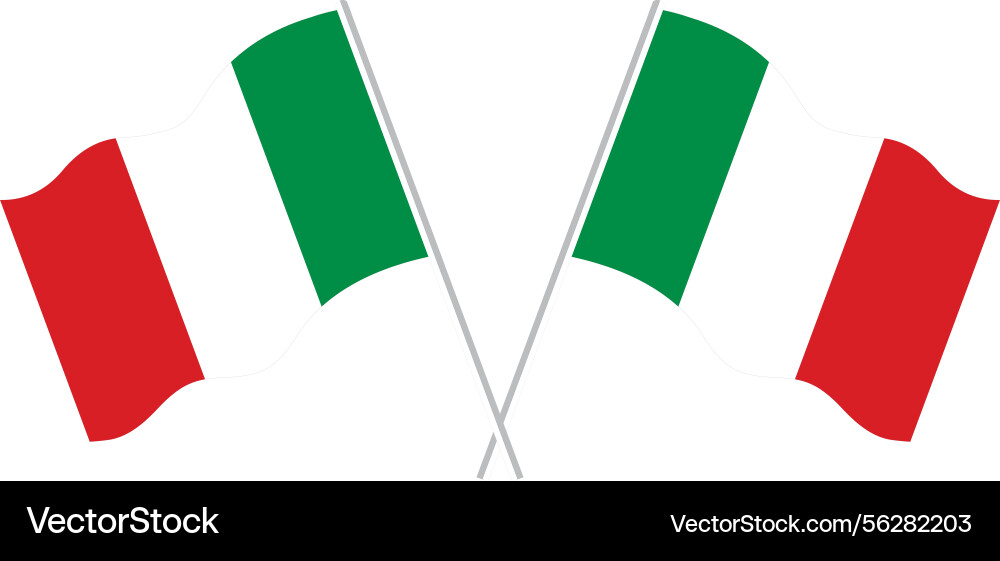 Italy flag icon Royalty Free Vector Image - VectorStock