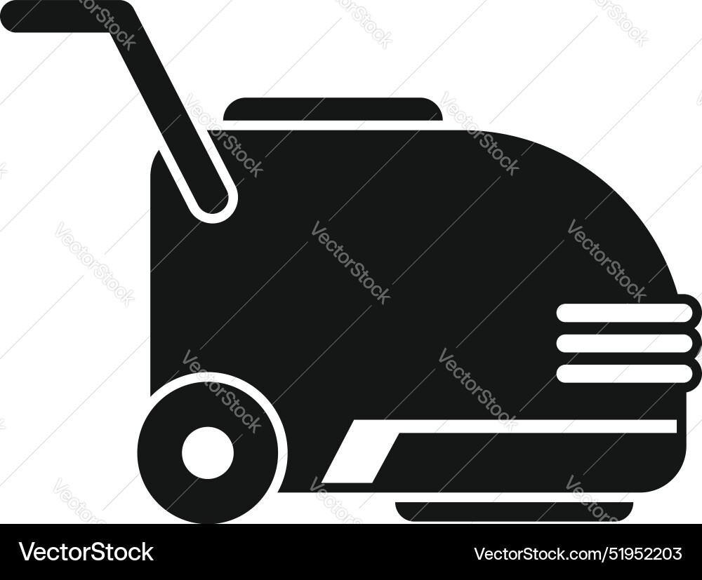 Professional cleaning equipment icon showing Vector Image