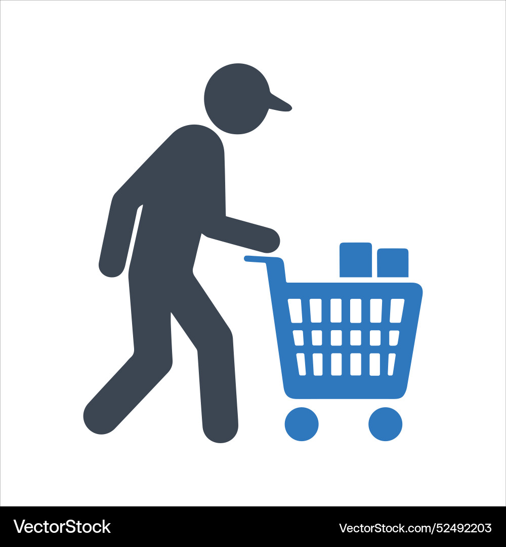 Retail theft thief icon Royalty Free Vector Image