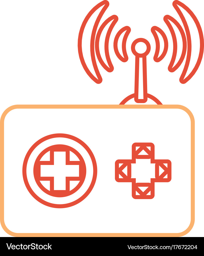 Remote control Royalty Free Vector Image - VectorStock