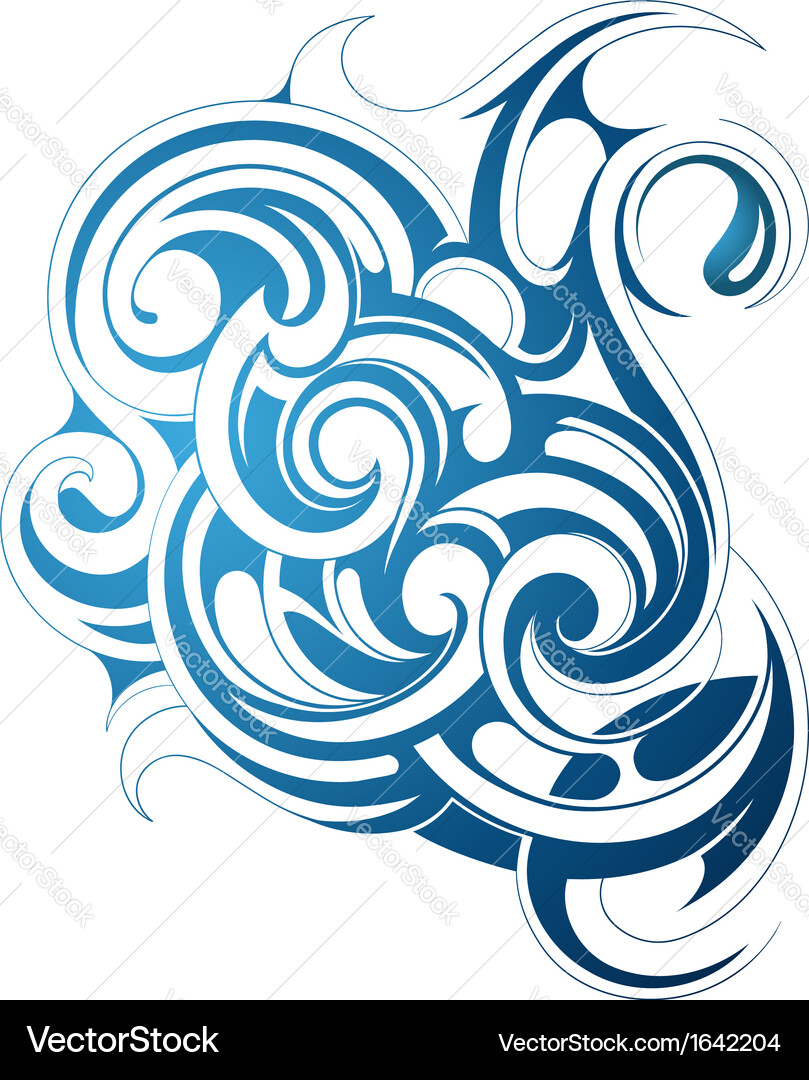 Water splash Royalty Free Vector Image - VectorStock