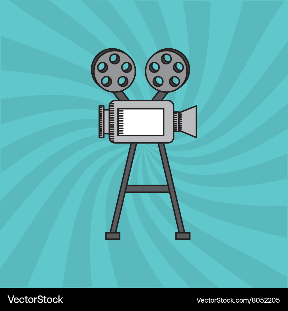 Video camera design Royalty Free Vector Image - VectorStock