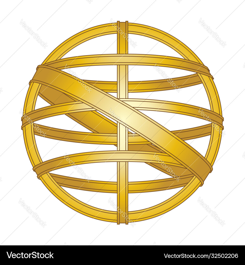 Arm sphere Royalty Free Vector Image - VectorStock