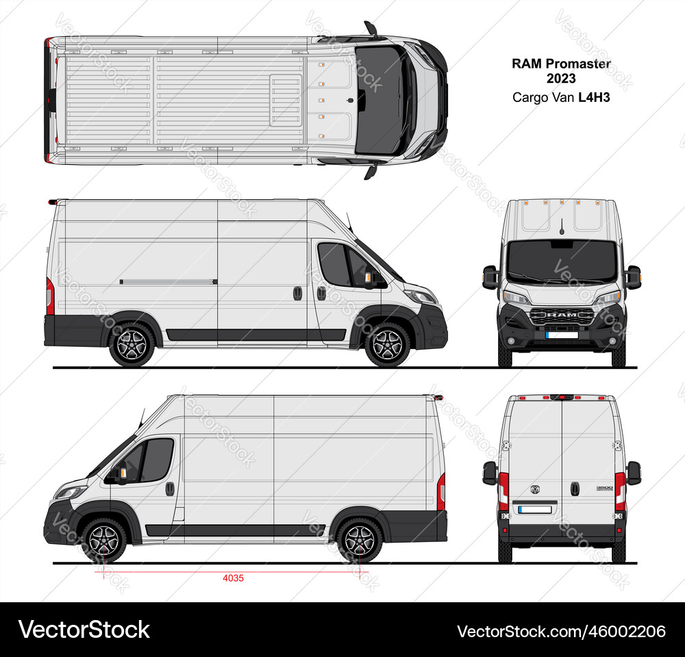Promaster Van Vector Images (45)