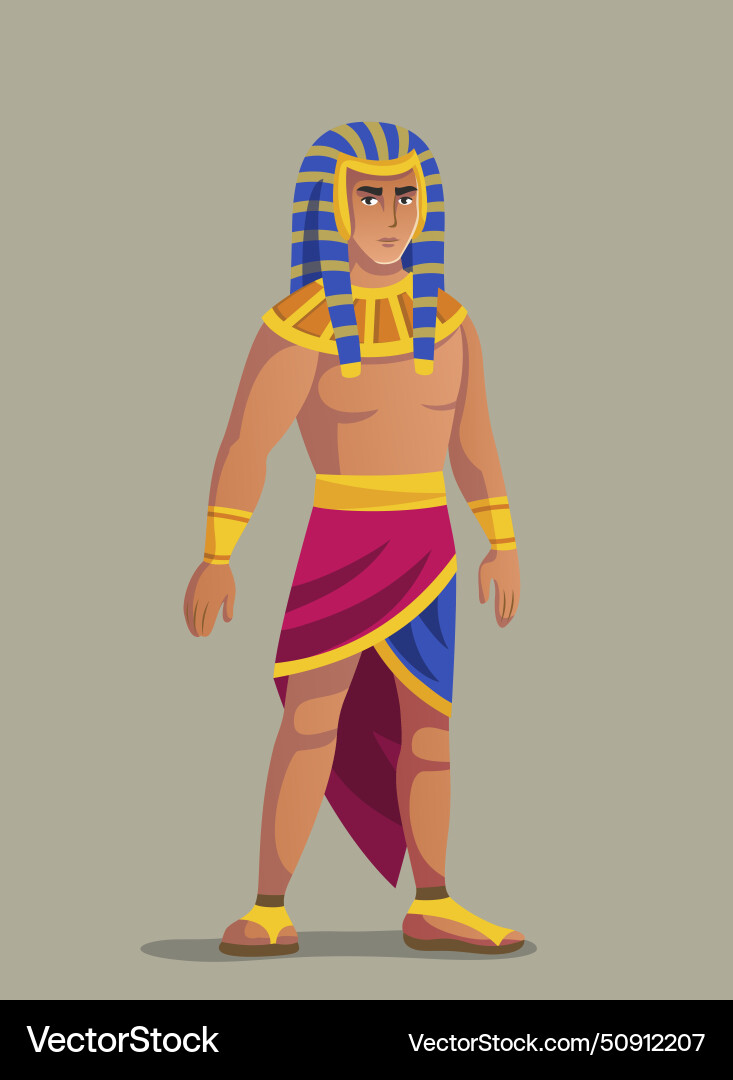 Ancient egyptian god Royalty Free Vector Image