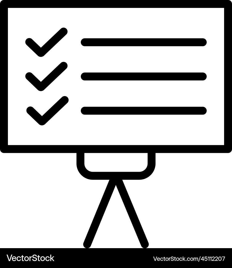 Tasks completed icon Royalty Free Vector Image