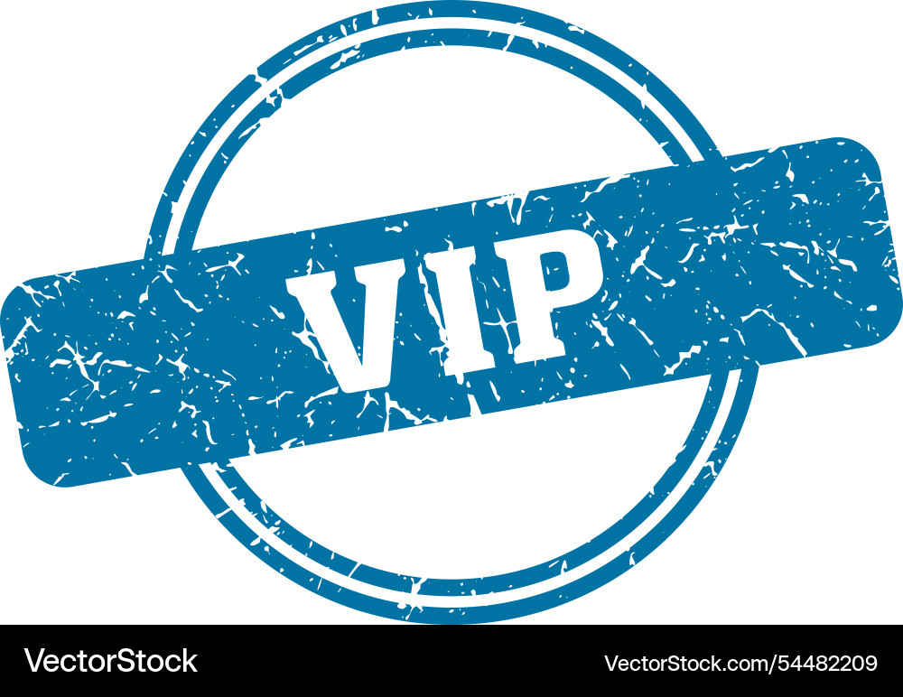 Vip stamp Royalty Free Vector Image - VectorStock