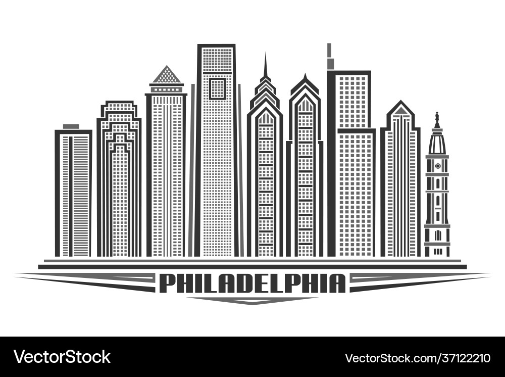 Philadelphia Royalty Free Vector Image - VectorStock