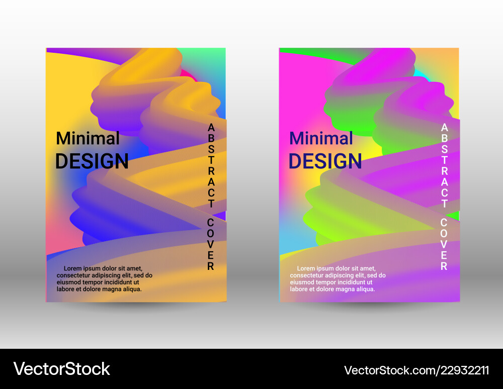 Minimum coverage set of abstract covers Royalty Free Vector