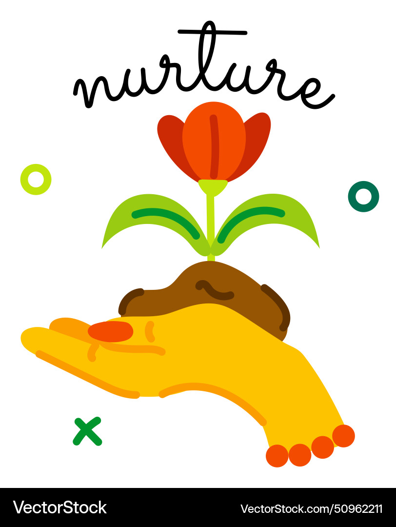 Nurture Royalty Free Vector Image - VectorStock